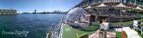 Snow Globe Igloo At Pier One, Igloos On The Pier @ Not Quite Nigella