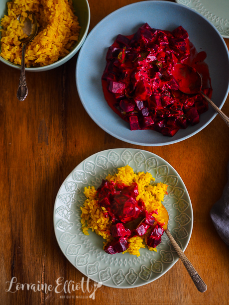 Sri Lankan Beetroot Curry @ Not Quite Nigella