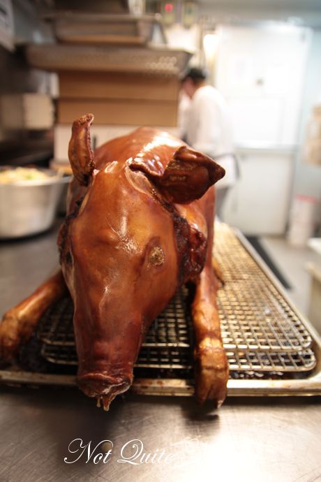 Suckling Pig Recipe, Bungalow 8 @ Not Quite Nigella