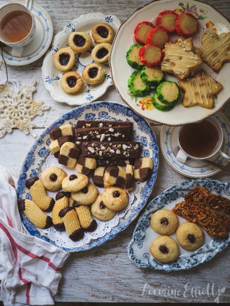 Swedish Christmas Cookies Seven Sju sorta kakor @ Not Quite Nigella