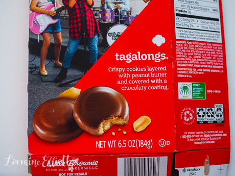 Tagalongs Girl Scout Cookies recipe @ Not Quite Nigella