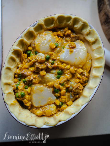 Tasmanian Scallop Pie @ Not Quite Nigella