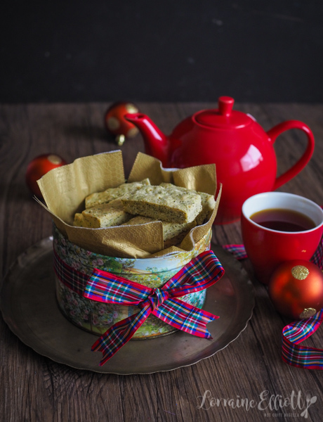 Tea Shortbread @ Not Quite Nigella