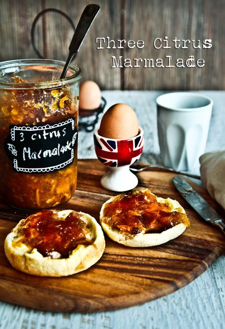 Three Fruit Marmalade @ Not Quite Nigella