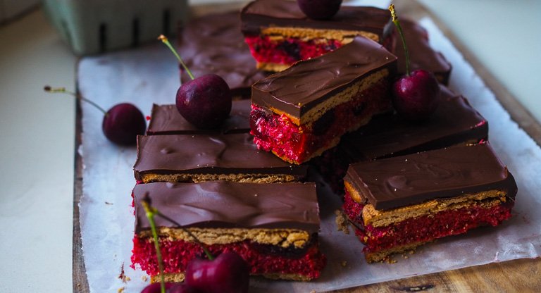 Top 5 No Bake Slices @ Not Quite Nigella