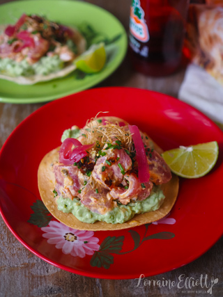 Tuna Tostadas Recipe Crispy Mexican Tostadas with Spicy Tuna
