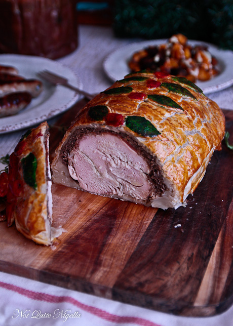 Turducken Wellington Recipe @ Not Quite Nigella