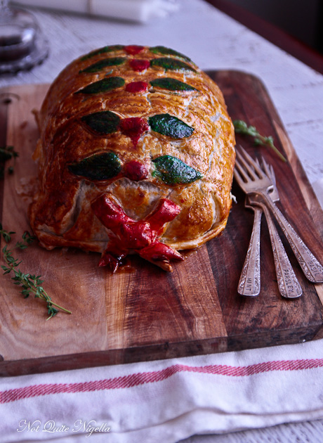 Turducken Wellington Recipe @ Not Quite Nigella