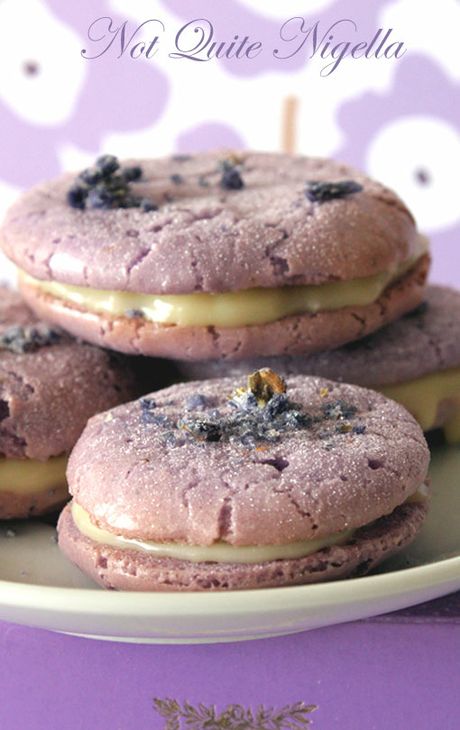Recipe: Violette macarons @ Not Quite Nigella