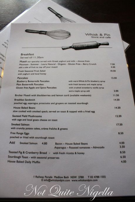 Whisk & Pin Cafe & Shop, Medlow Bath, the Blue Mountains @ Not Quite ...