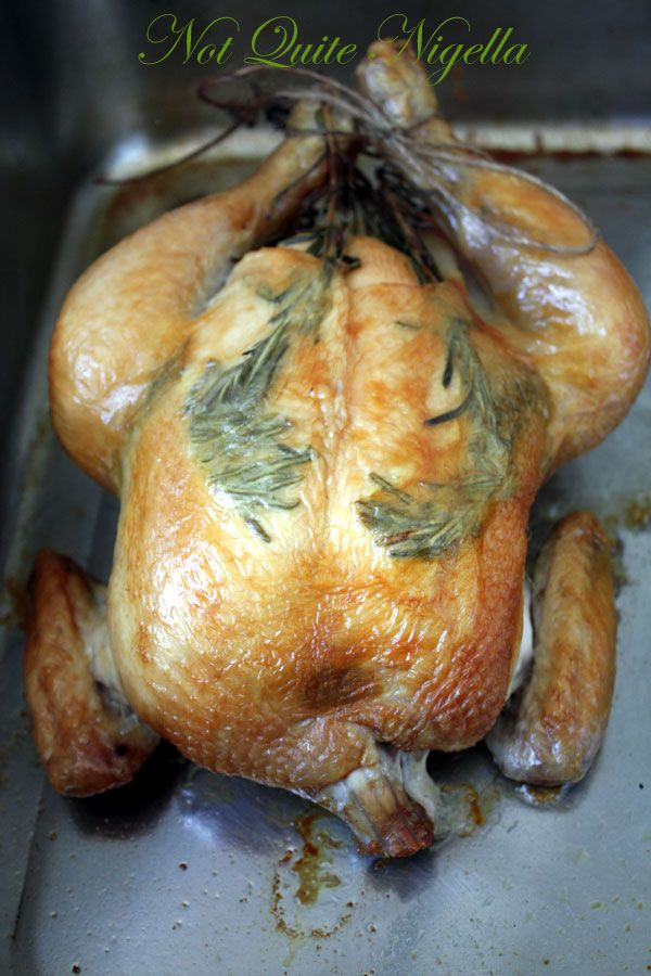 Recipe: Zuni Cafe chicken with bread salad by Judy Rogers from The Zuni ...